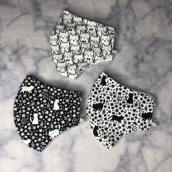Other | Cat Face Mask Cat Mask Cat Patterned Face Mask | Poshmark